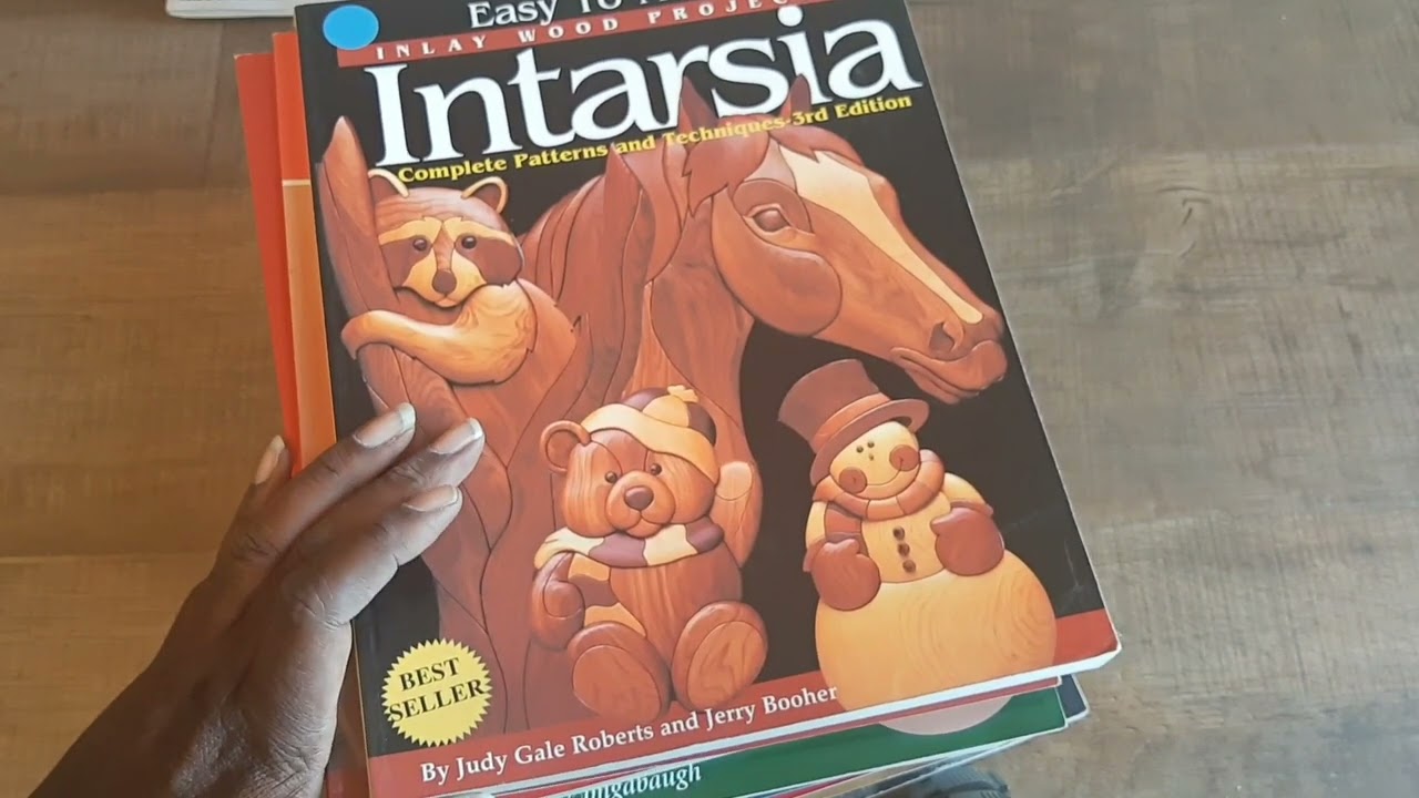 My #Scrollsaw books and magazines.