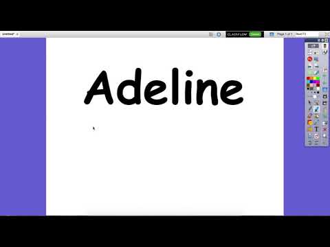 Adeline Name Video