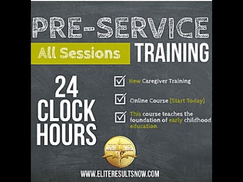 Texas Pre-Service Training Course