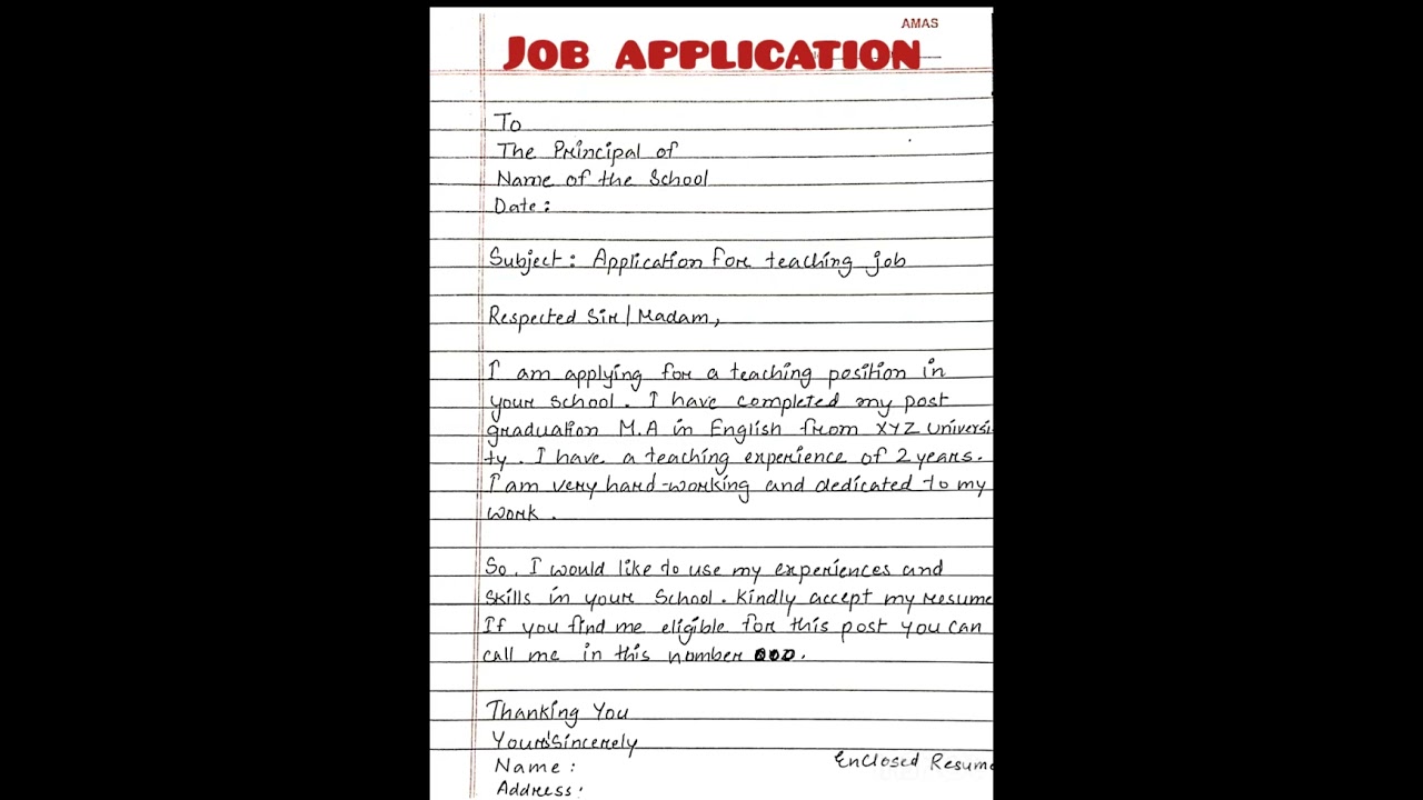 Job Application in english//teacher job application //#jobapplication#english#englishgrammar#viral