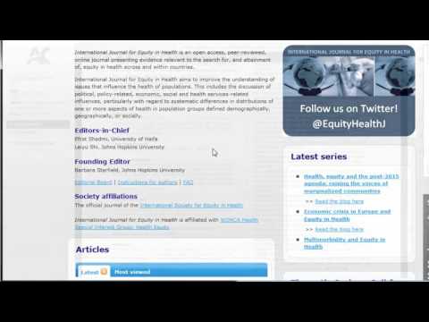 How to identify a scholarly article