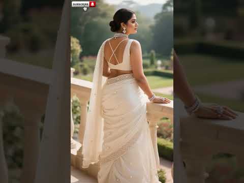 Stunning Plus Size Saree Look ✨ | Engagement Edition