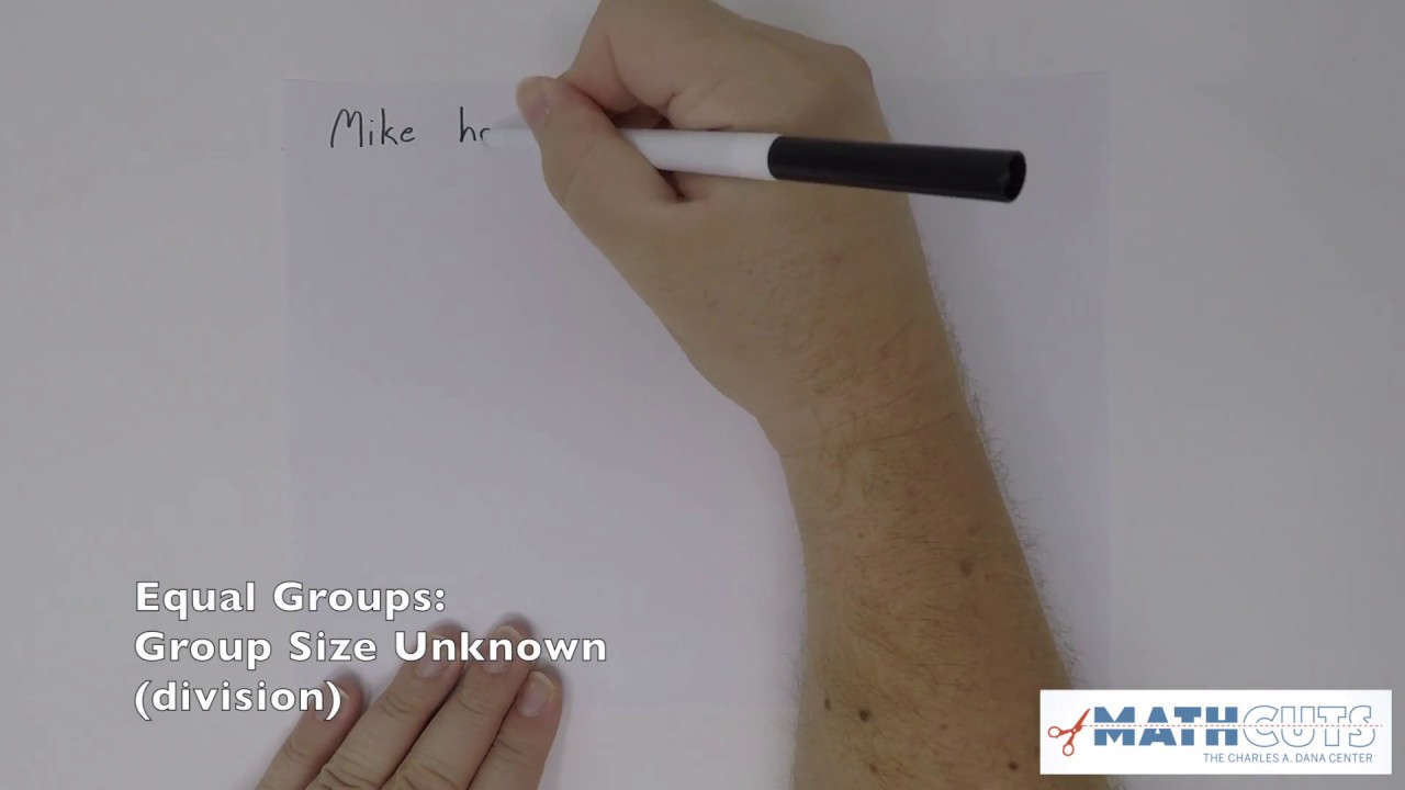 MathCuts   Multiplication & Division Problem Types: Equal Groups