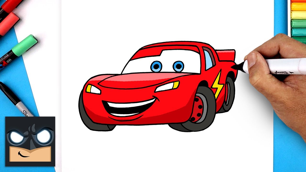 How to Draw Lightning McQueen