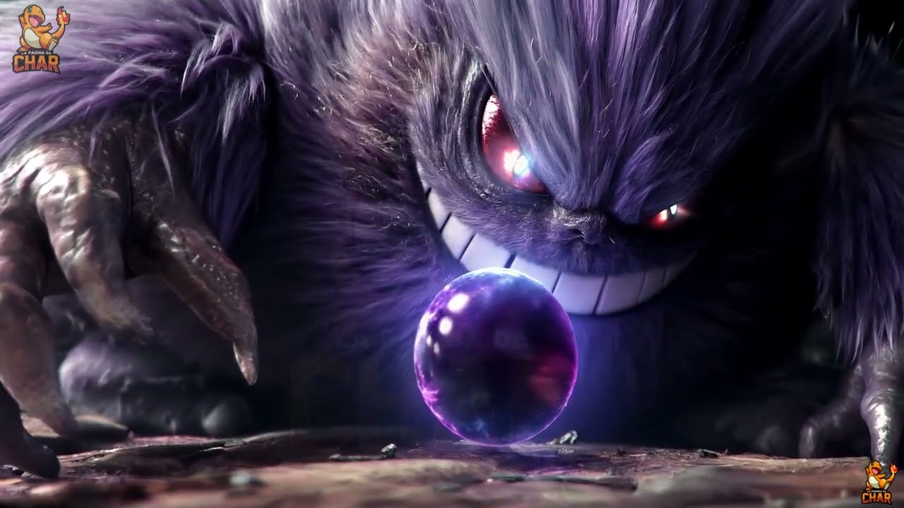 4k Live Wallpaper Pokémon para tu PC 💻, hoy presentamos a #Gengar 👻