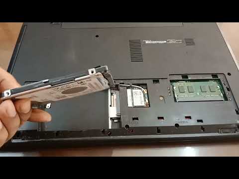 How to Remove Dell Inspiron 15 3000 Laptop Hard Disk #techvalleyjh
