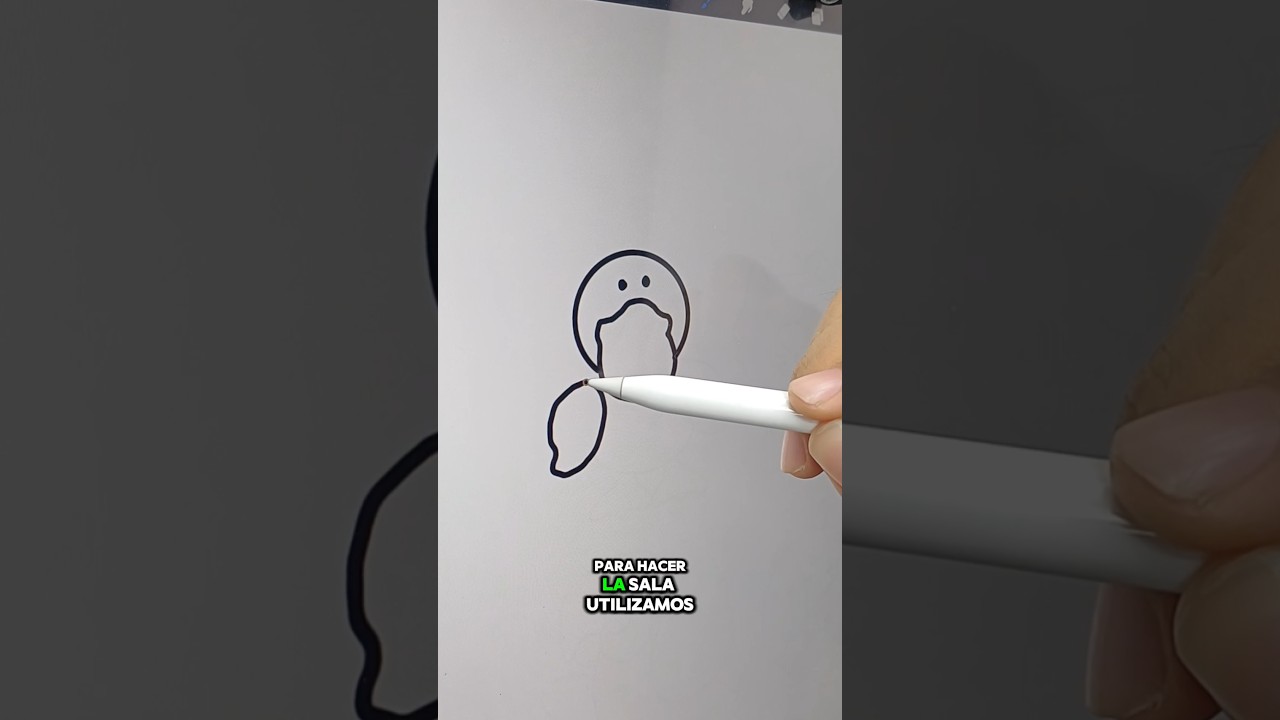 asi de facil puedes dibujar un pato