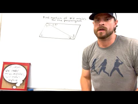 Angles of Parallelograms