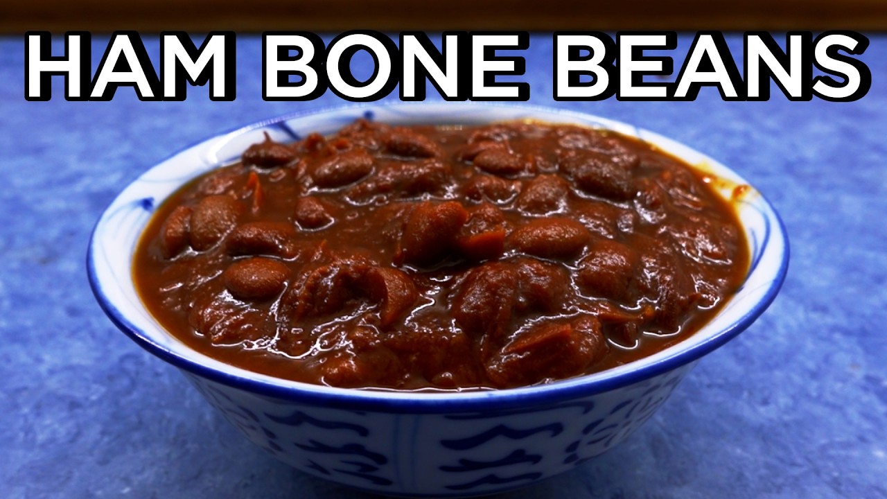 The BEST Way To Use Leftover Ham Bones! - Ham Bone Beans