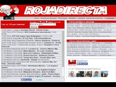 Rojadirecta dejará de emitir partidos de fútbol