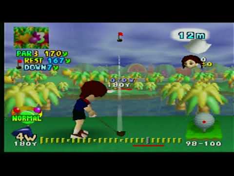 Mario Golf 64 (Music) - Yoshi Championship [Rain] - Extended OST
