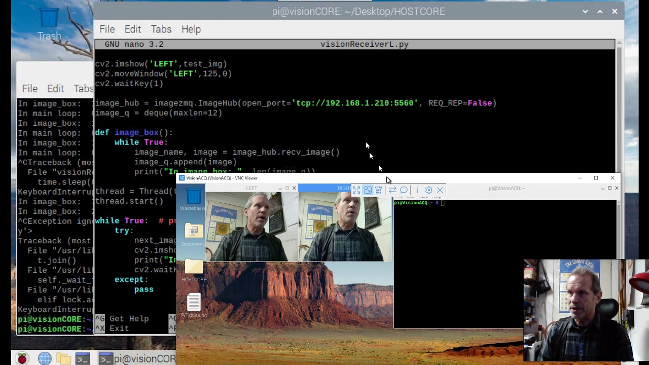 Further ImageZMQ and Python deque testing