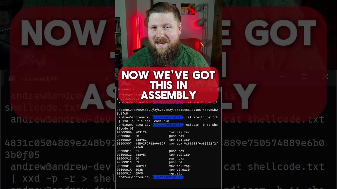 Decoding Shellcode into Assembly Code - Made Easy!