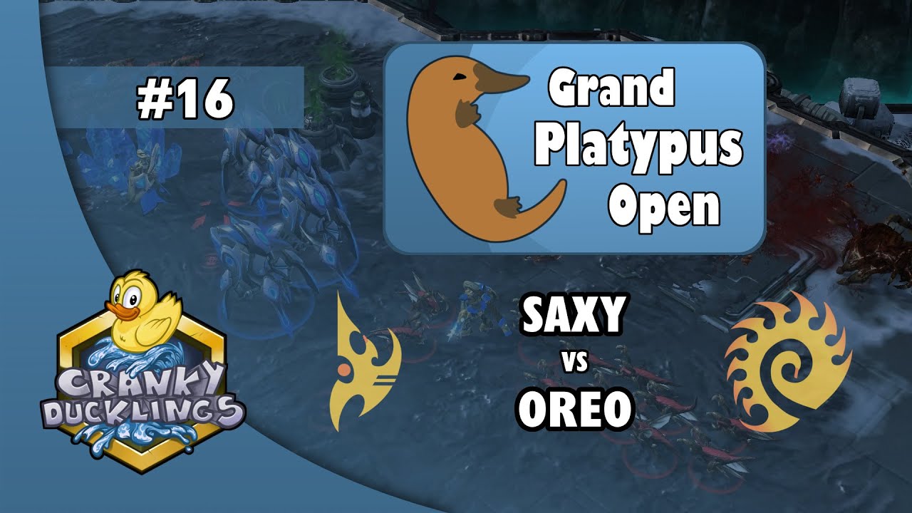 Saxy vs Oreo - PvZ | Grand Platypus Open #16 | SEA-OCE StarCraft 2 Tournament