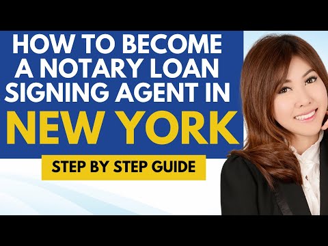 How To Become A Notary Loan Signing Agent In New York - Notary Signing Agent Requirements New York