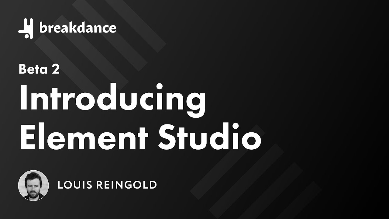 Introducing Element Studio
