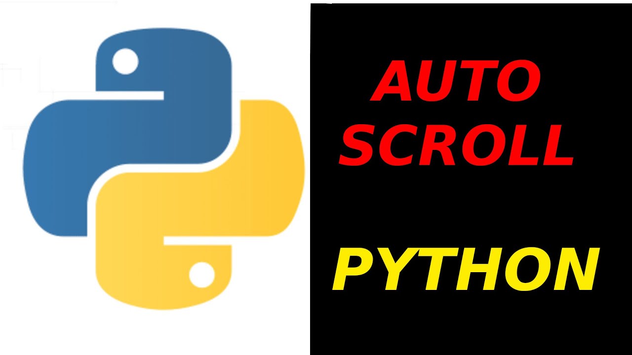 Python: How to Make an Auto Scroll App