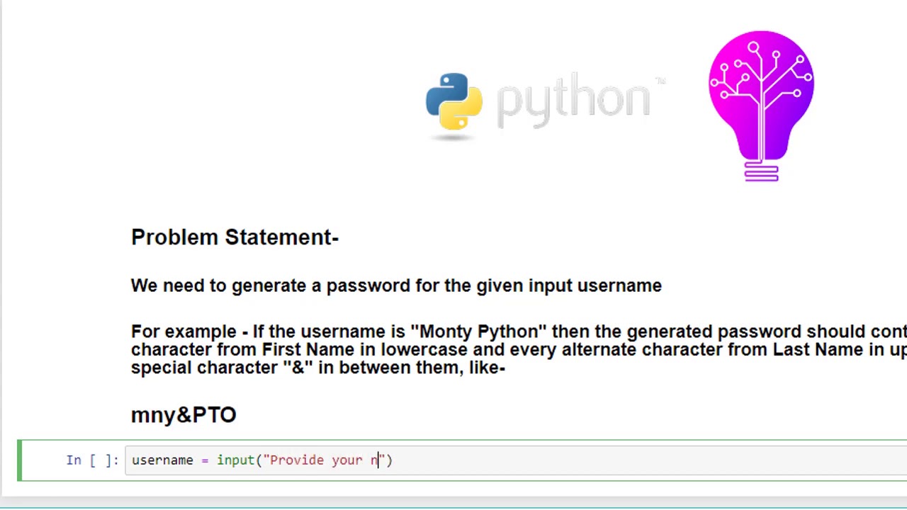 Working with Strings in python - Problem and Solution
