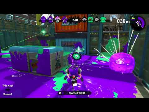 Splatoon 2 turf war on walleye warehouse