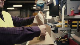 Embalajes RAJA Caja dispensadora de papel FillPak Go™ es