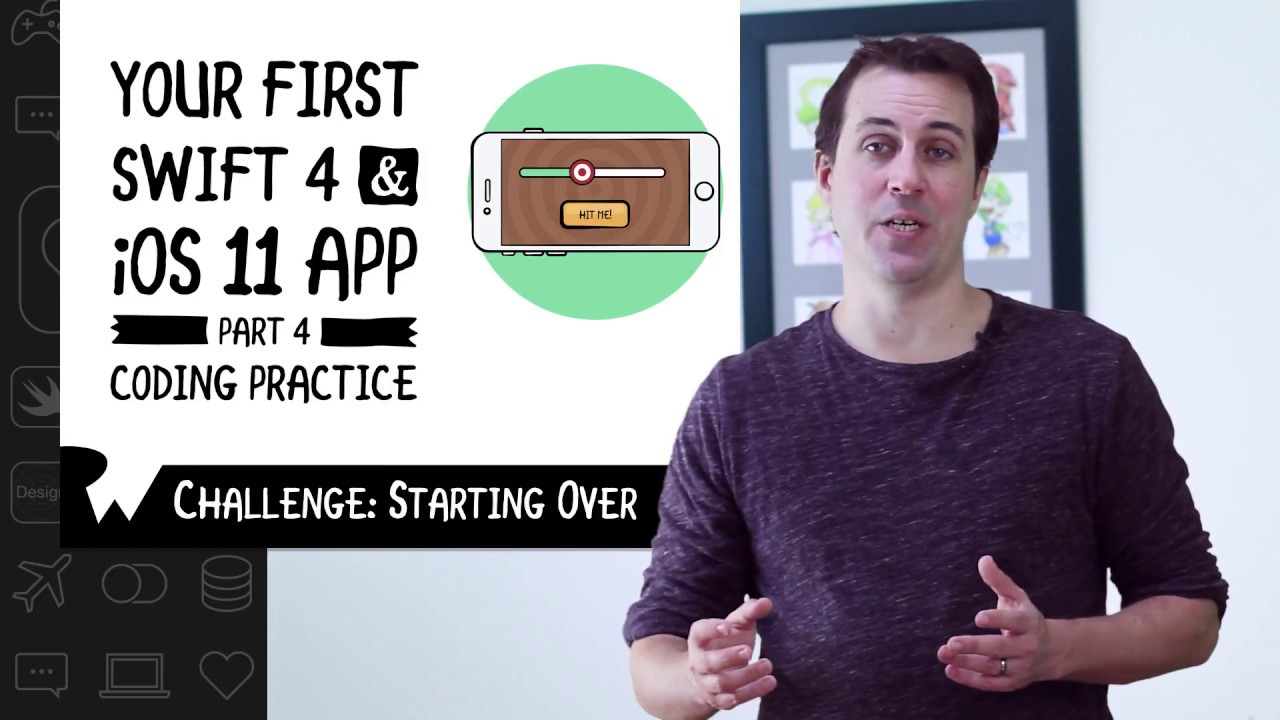 Starting Over Challenge - Beginning Programming with iOS 11, Swift 4, and Xcode 9