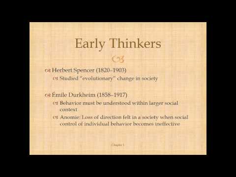 Sociology - Chapter 1