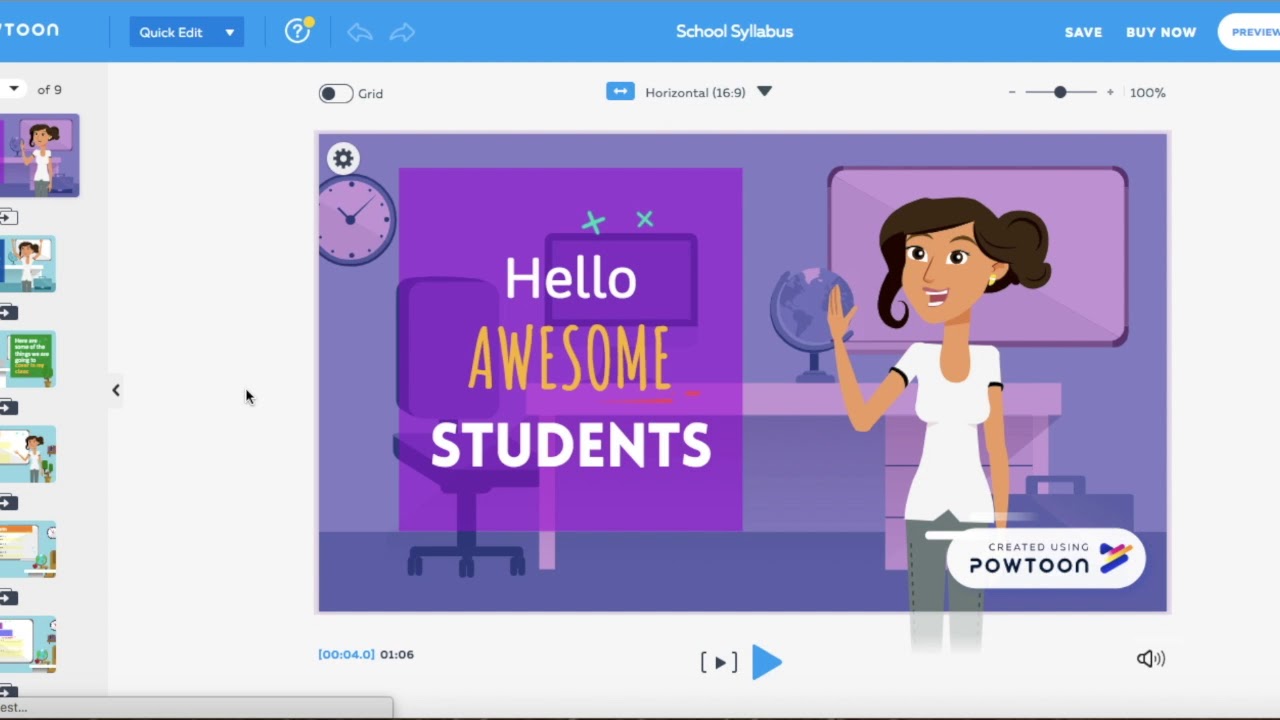 Instructional Technology Tutorial Six PowToon