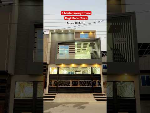 For Sale !! 5 Marla Luxury House in Regi Model Town Peshawar