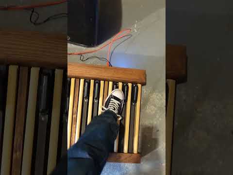 JG3 Tech 24 Note MIDI Bass Pedal - Natural Oak | Reverb