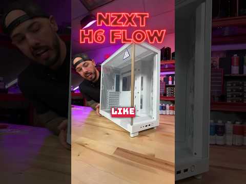 NZXT H6 FLOW NEW PC CASE 🔥 👀