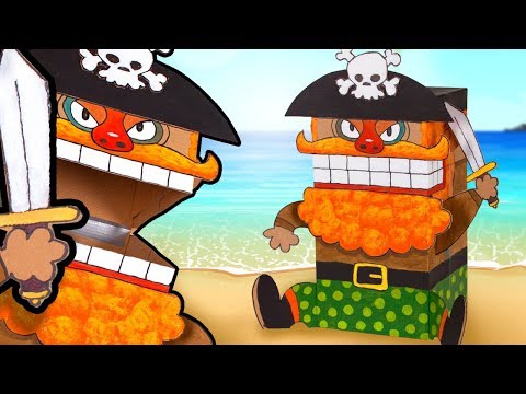 How to Make a Cardboard Pirate Treasure Chest | DIY Craft Ideas for Kids