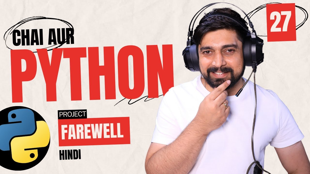 Farewell to python series