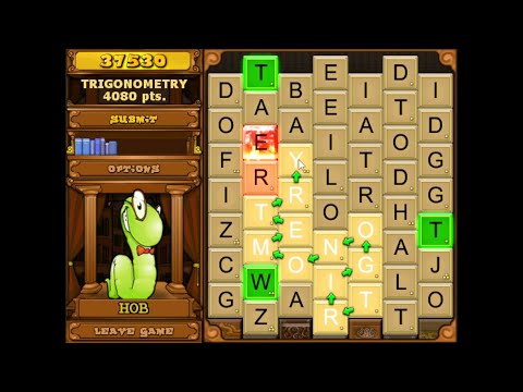 Bookworm Deluxe: PC Gameplay - Classic Game - Action Game (No Commentary)
