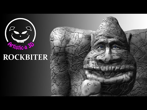 🪨 ROCK BITER THE NEVERENDING STORY・ STL File for ・Cults