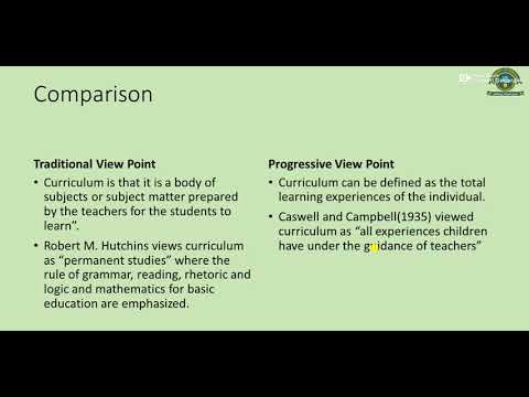 New Definitions of Curriculum