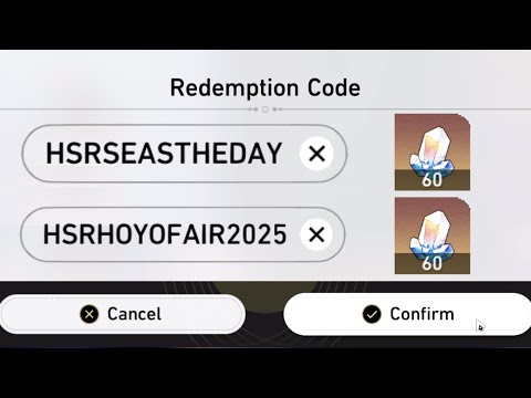 [EXPIRED] January 1, 2025 Stellar Codes (Honkai: Star Rail)