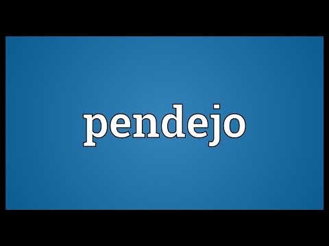 Pendejo Meaning