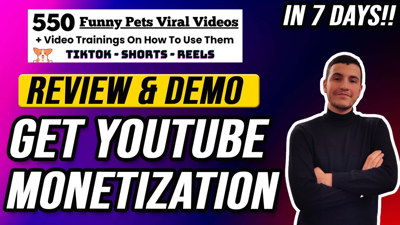 DFY Funny Pets Shorts Mega Bundle Review - Get YT Monetized in 7 Days!!