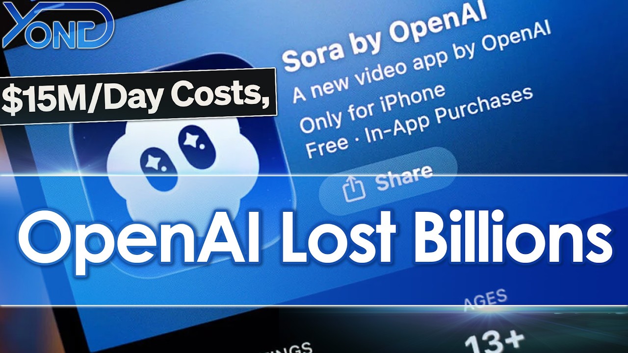 OpenAI's Sora Only Made $2.1 Million After Burning Billions...