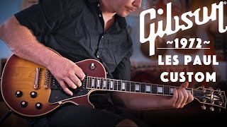 1972 Gibson Les Paul Custom Electric Guitar - What To Know & Where To ...