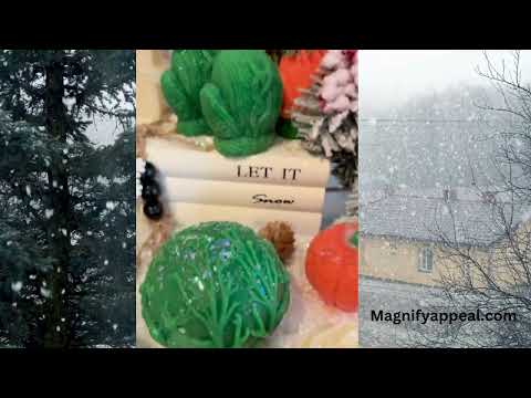 Holiday Candle Collection: Christmas Trees, Ornaments, Wax Melts & More Festive Favorites!