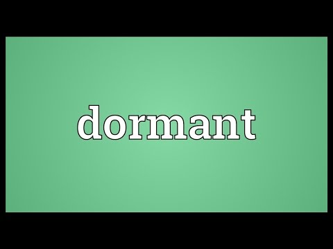Dormant Meaning