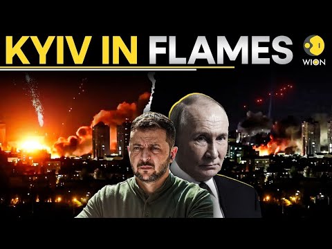 War LIVE: Kyiv In Flames! Russian Drone Attack Hits Housing Complex | Russia-Ukraine War LIVE | WION