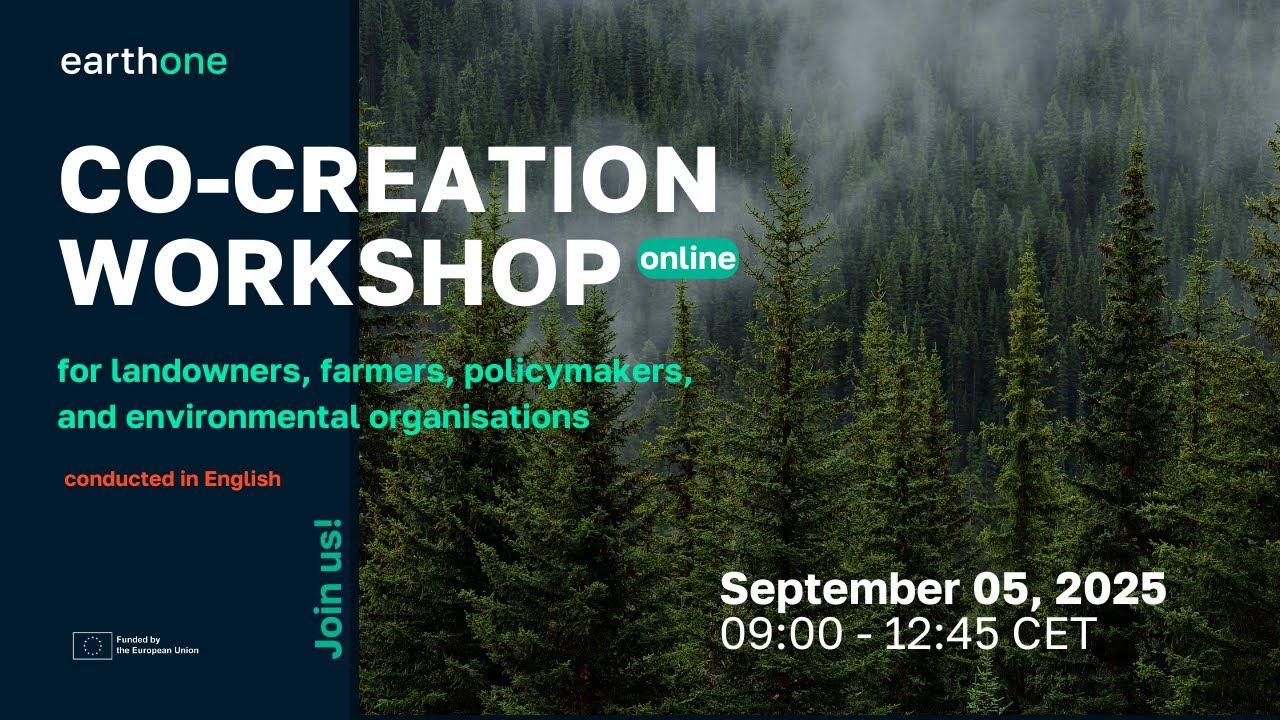 Co-Creating tools for better land use | EARTHONE Workshop Sept 2025
