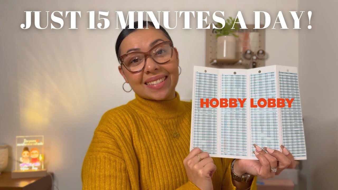 Start Your 1 Year Bible Reading Plan At Any Time With THIS! #biblereadingplan #2025