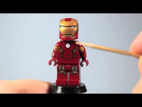 Custom LEGO Upgraded Iron Man Mark 7 Suit and Mark 42 Suit