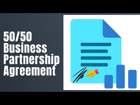 50/50 Business Partnership Agreement Template - How To Fill 50/50 Business Partnership Agreement