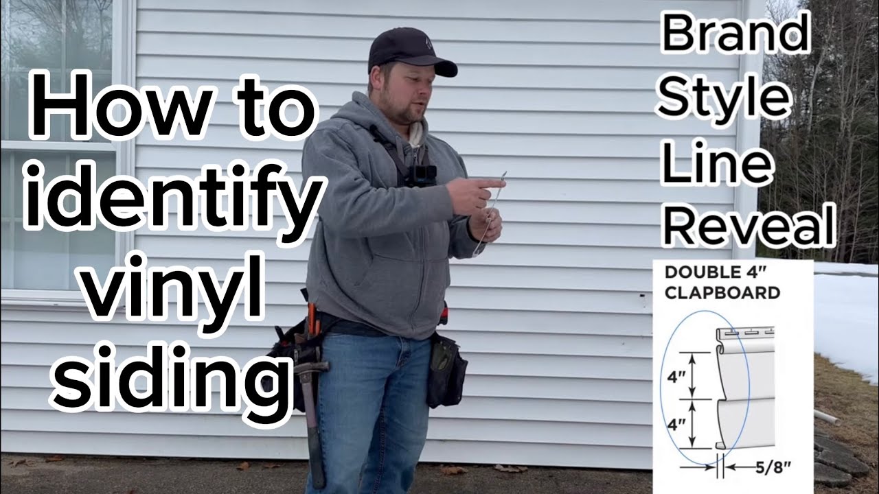 How to identify vinyl siding