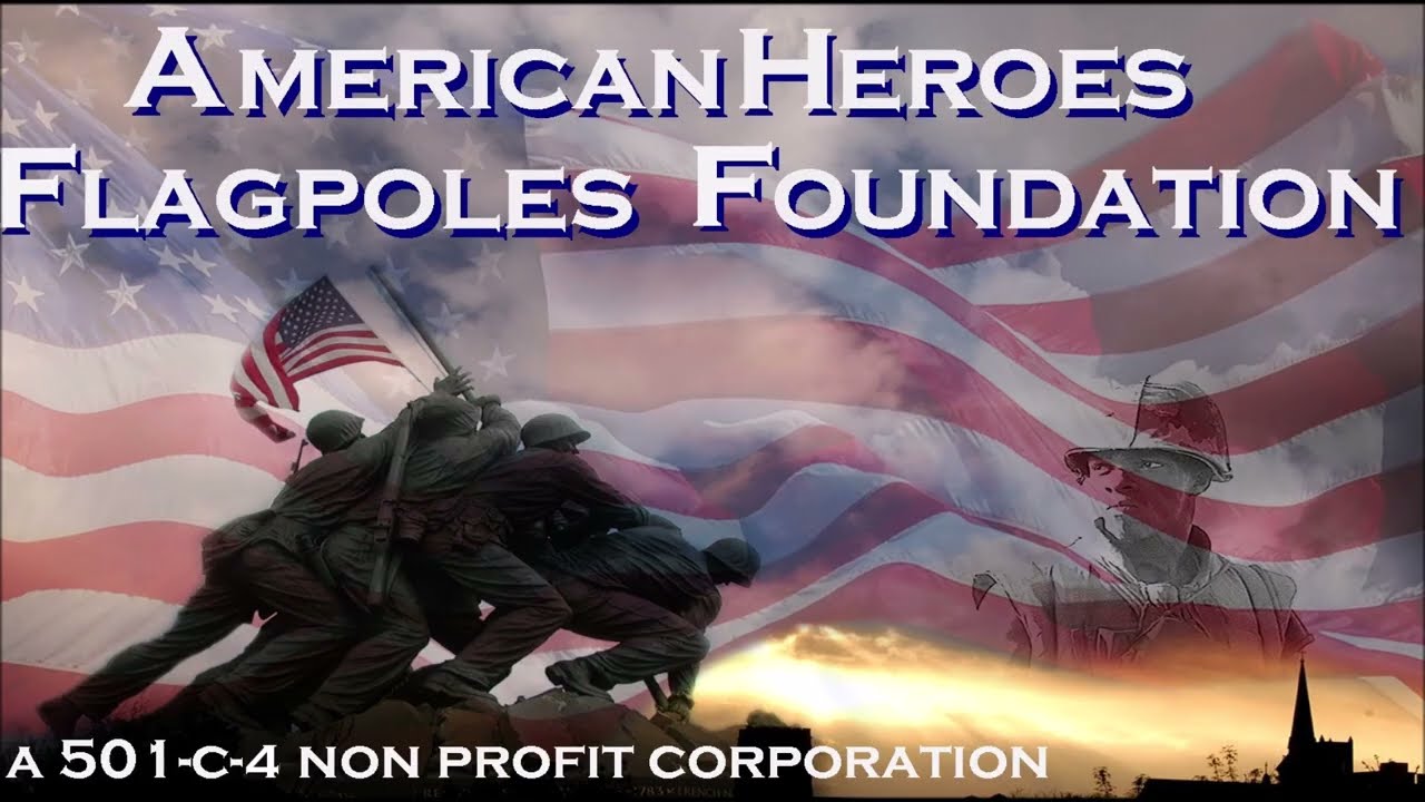 Lowell Niles ceremony American Heroes Flagpoles