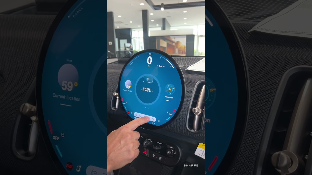 FAQ Friday: Does MINI navigation have satellite maps? #mini #miniusa #minicooper #faq #minisoftware